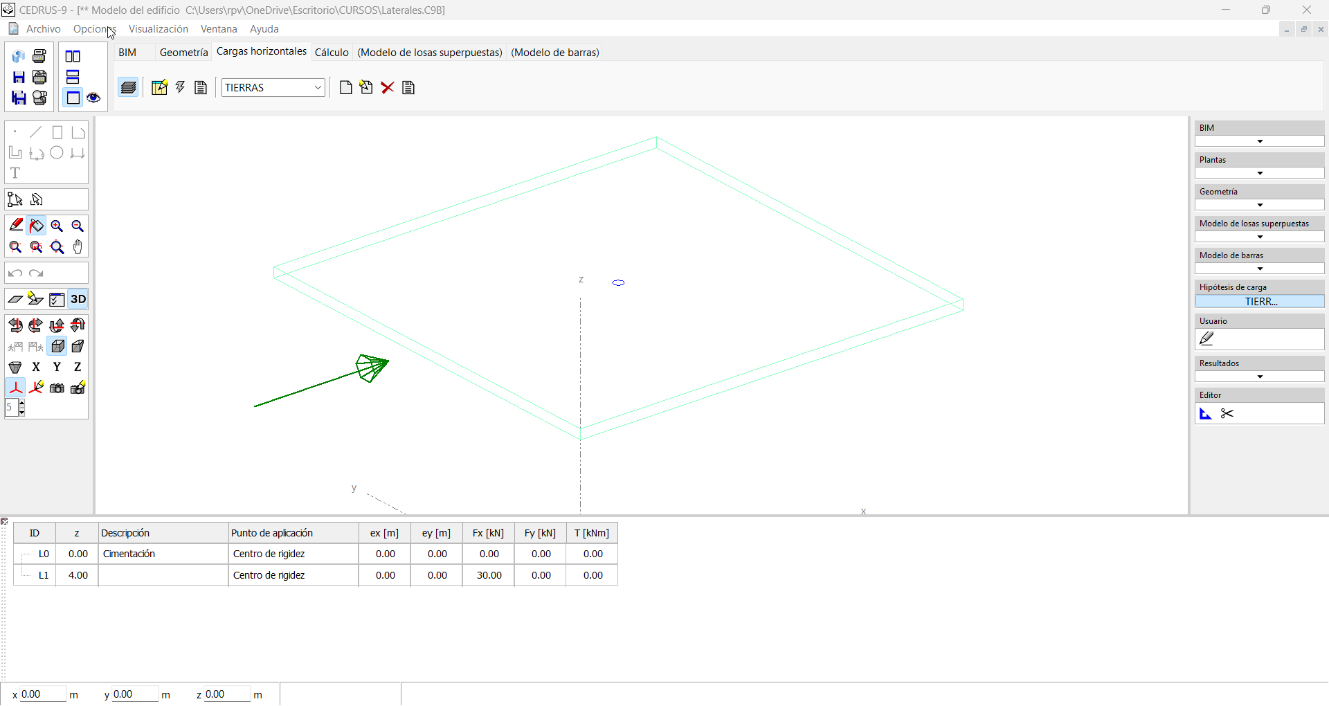 ¿Cómo considerar las cargas de empuje de tierras en muros de edificios? – Cubus-Software España