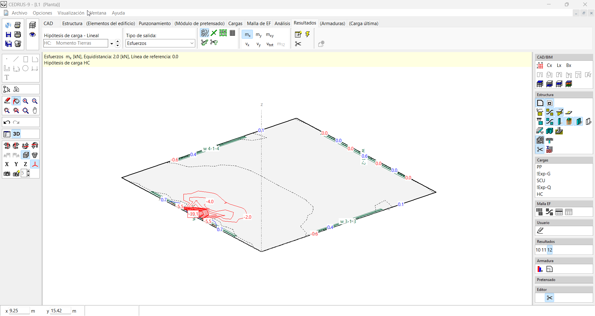 ¿Cómo considerar las cargas de empuje de tierras en muros de edificios? – Cubus-Software España